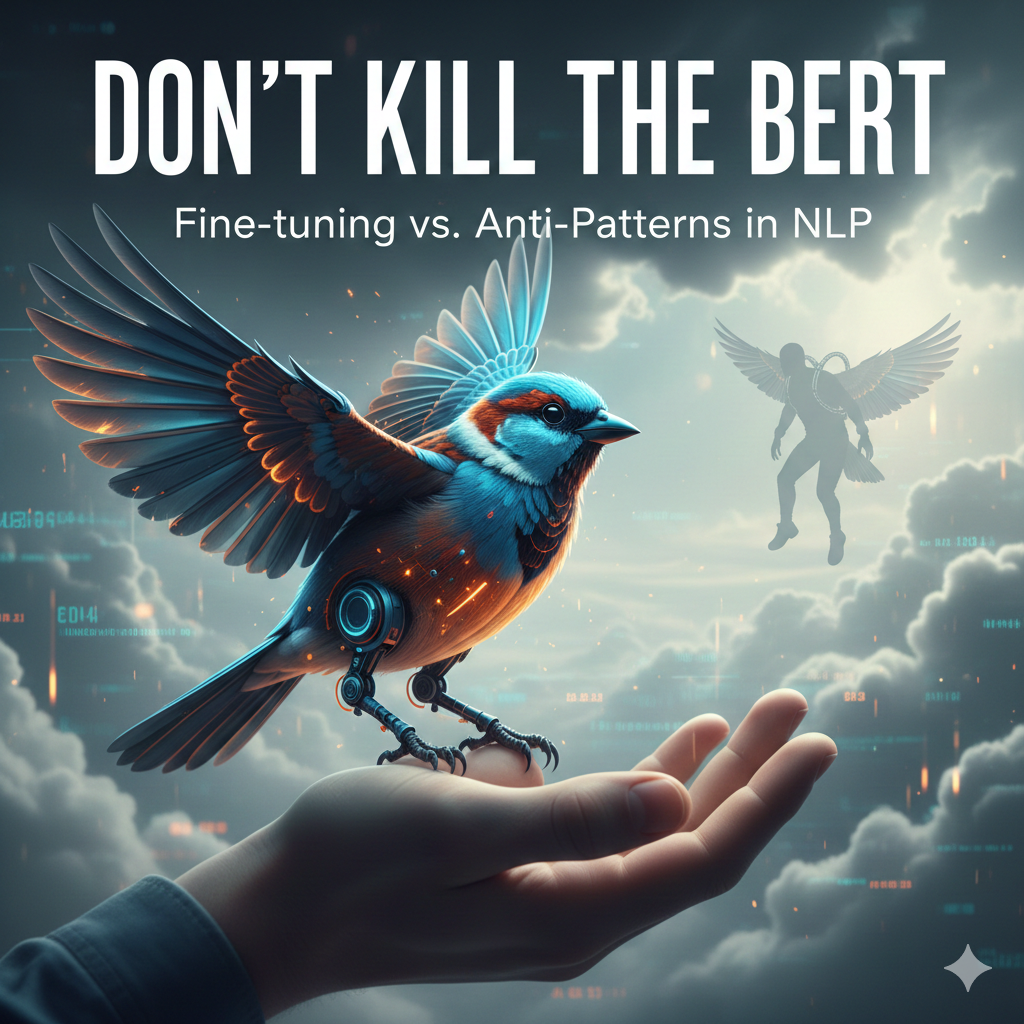 Stop Fine-Tuning BERT for Everything — A Practical Guide to When It ...