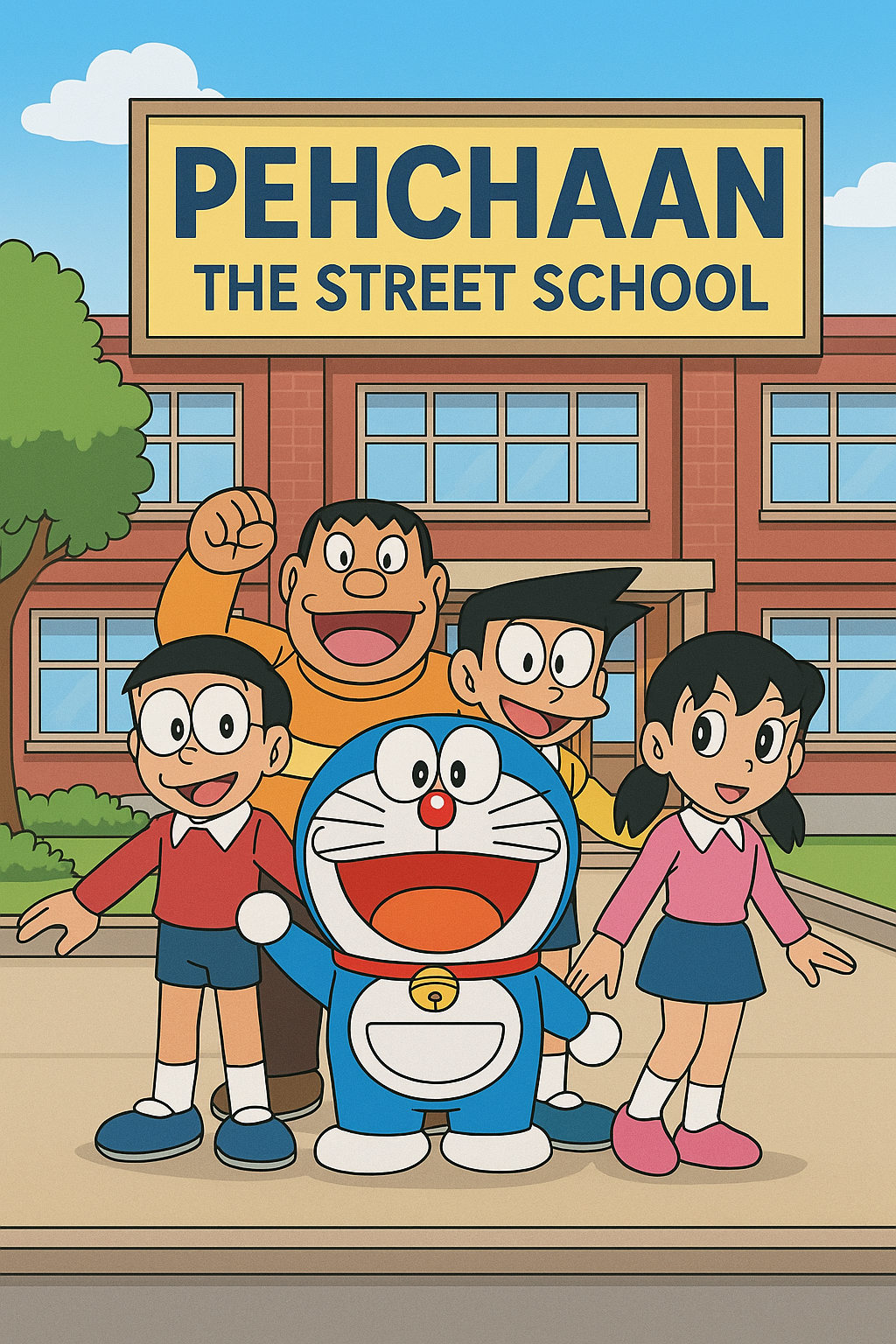 Magic moments of Doraemon at Pehchaan The Street School: gadgets of ...