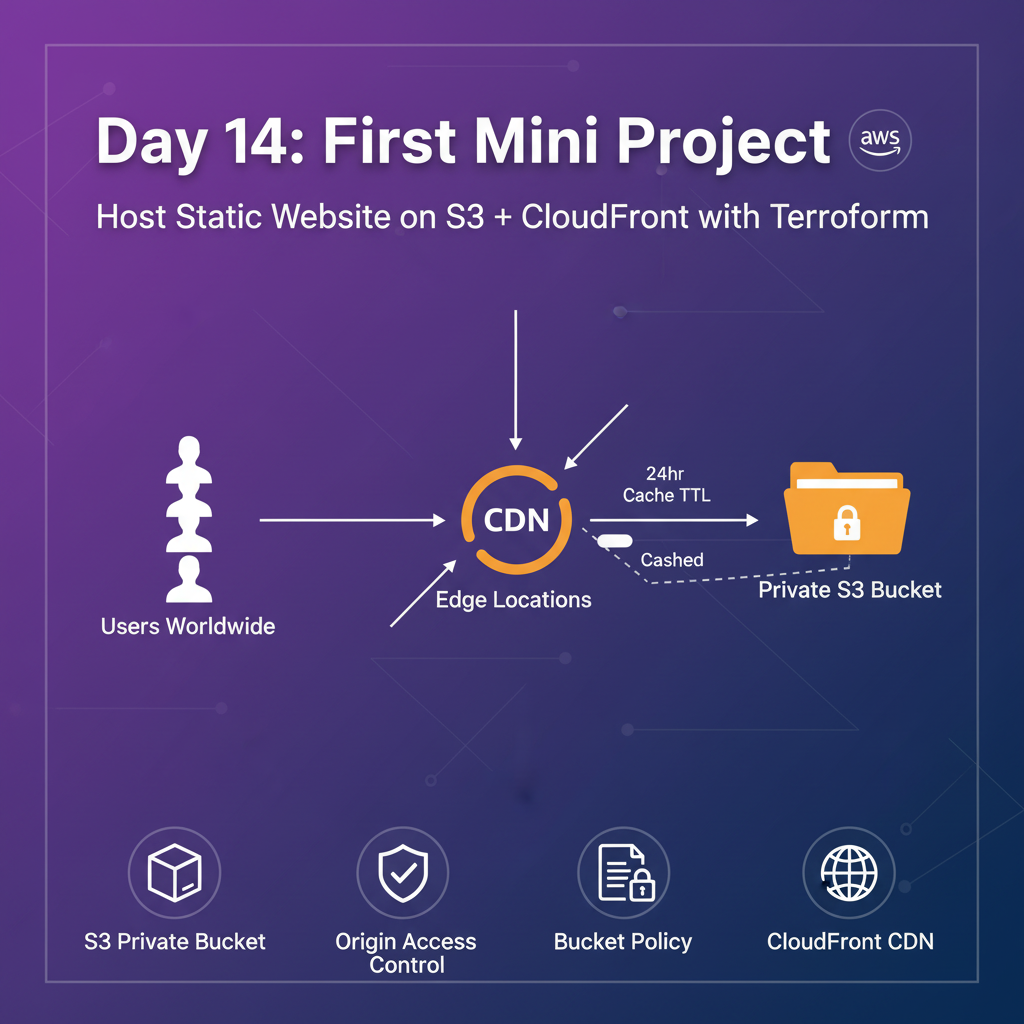 Day 14 — My First Production Project: Host a Static Website on S3 ...