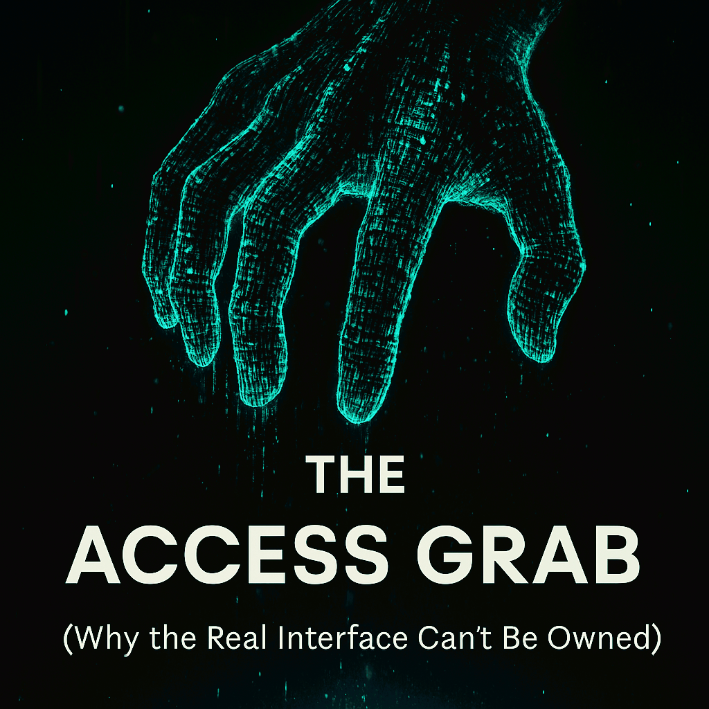 The Access Grab - Why the Real Interface Can’t Be Owned | by Mel ...