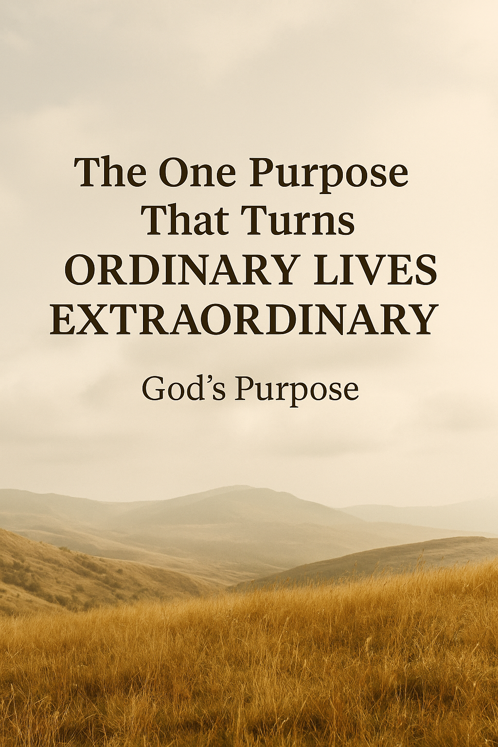 🌿 The One Purpose That Turns Ordinary Lives Extraordinary | by Dan You ...