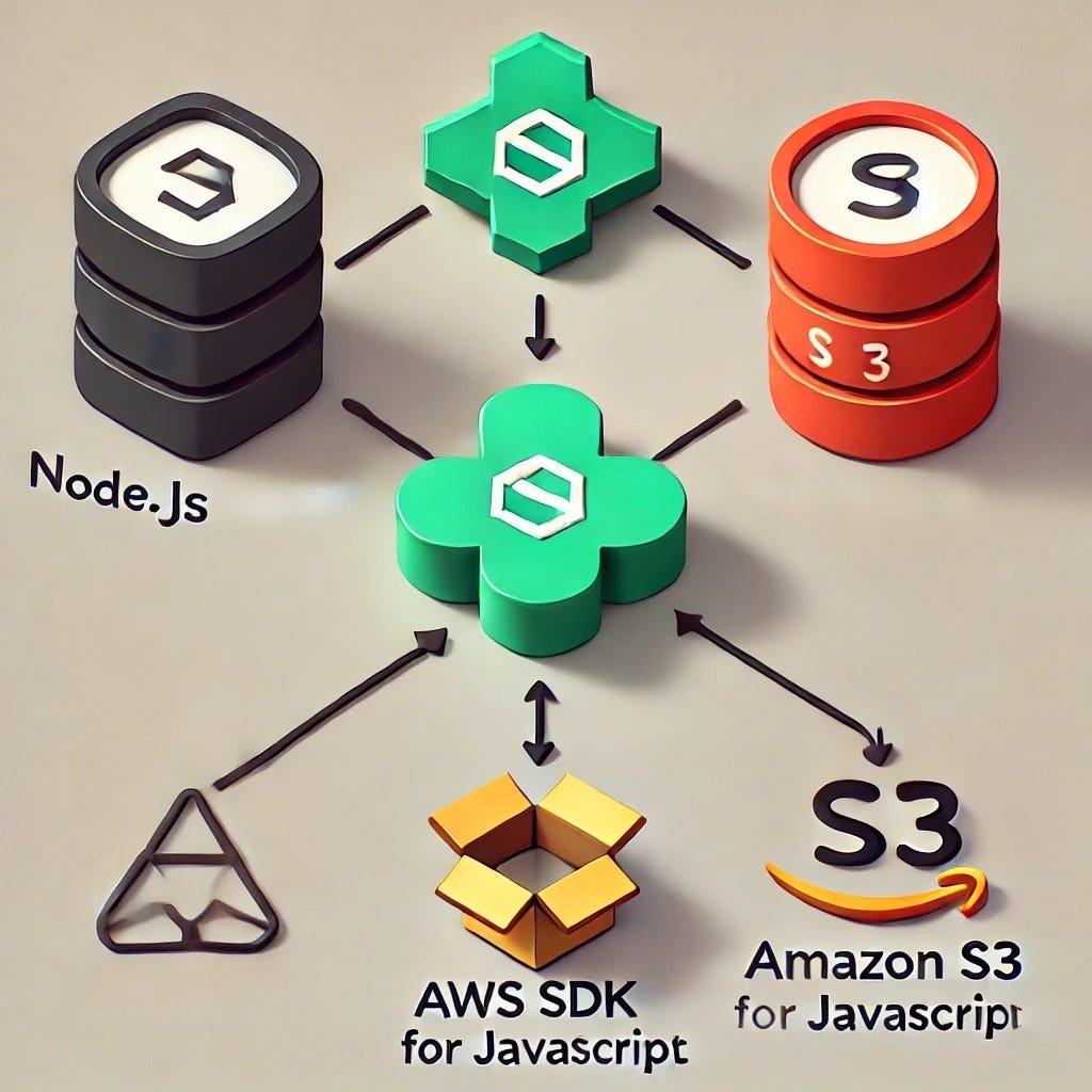 Deploying A Simple Nodejs App To Upload And Download Files From Aws S3 By Sreevas M K Medium