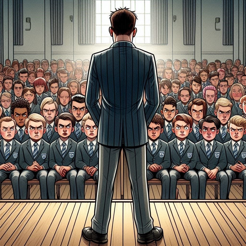 Could Their New Headmaster Be a Nightmare Come True? | by Val Francis ...