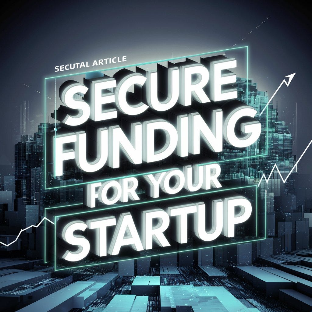Funding Your Dream: A Comprehensive Guide to Securing Startup Capital | by StartRight | Mar ...