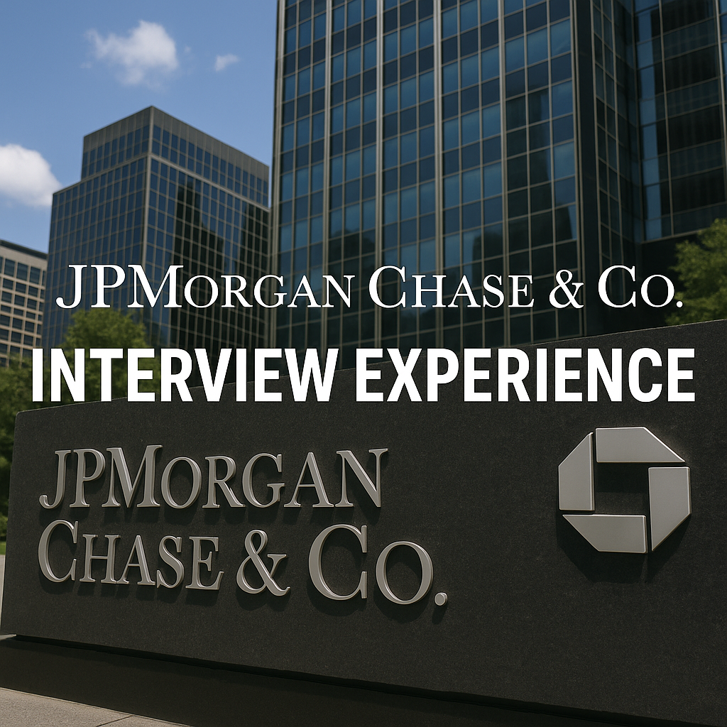 JPMorgan Chase & Co. Interview Experience | by PraveenCodes | Medium