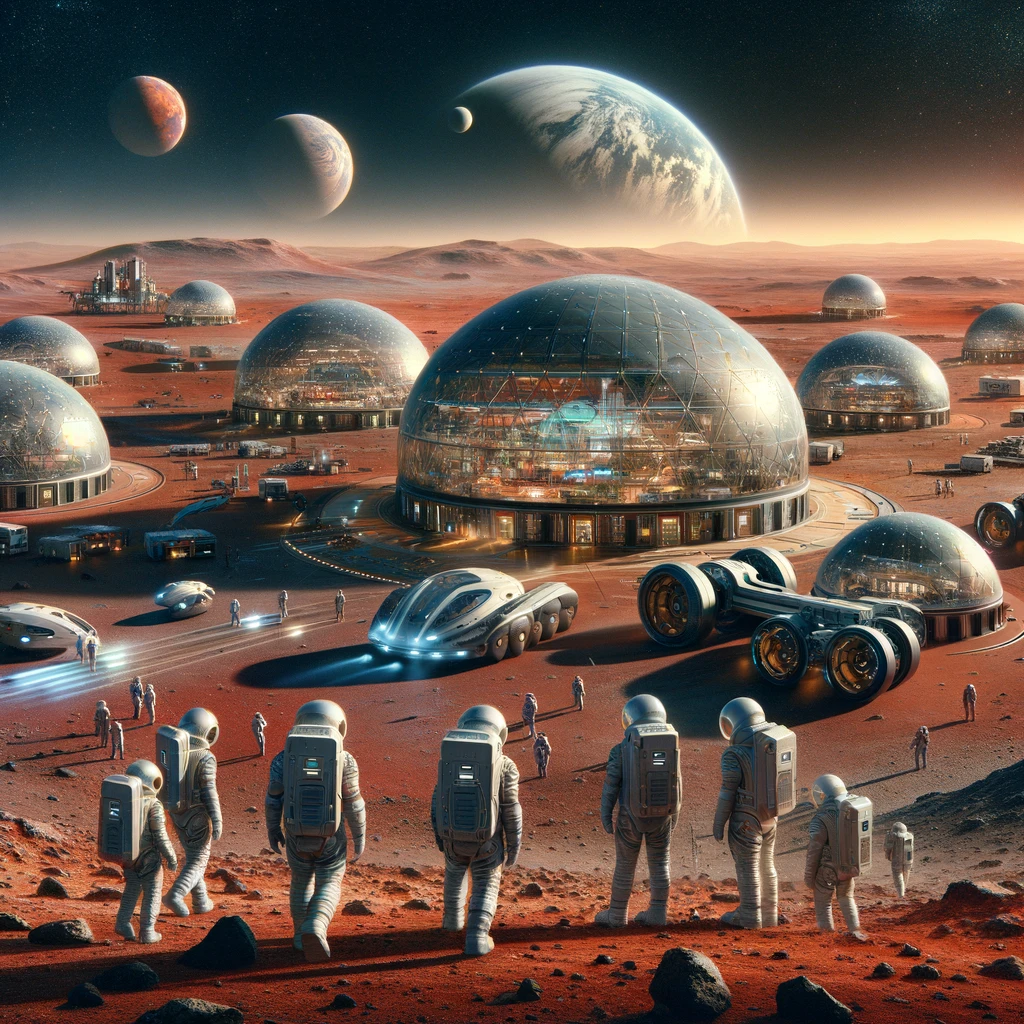 Space: Our Only Future Hope!. The next few decades are so wondering ...