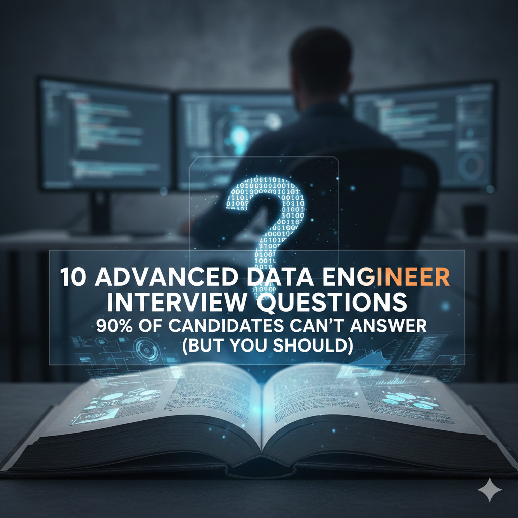 Part 1 — 10 Advanced Data Engineer Interview Questions 90% of ...