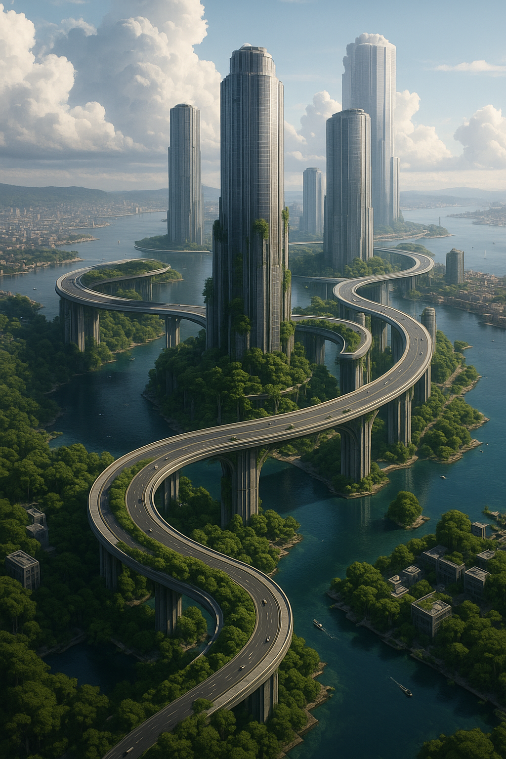 Breathing Cities. AI-Powered and Sentient Mega-Structures… | by Syrenka ...