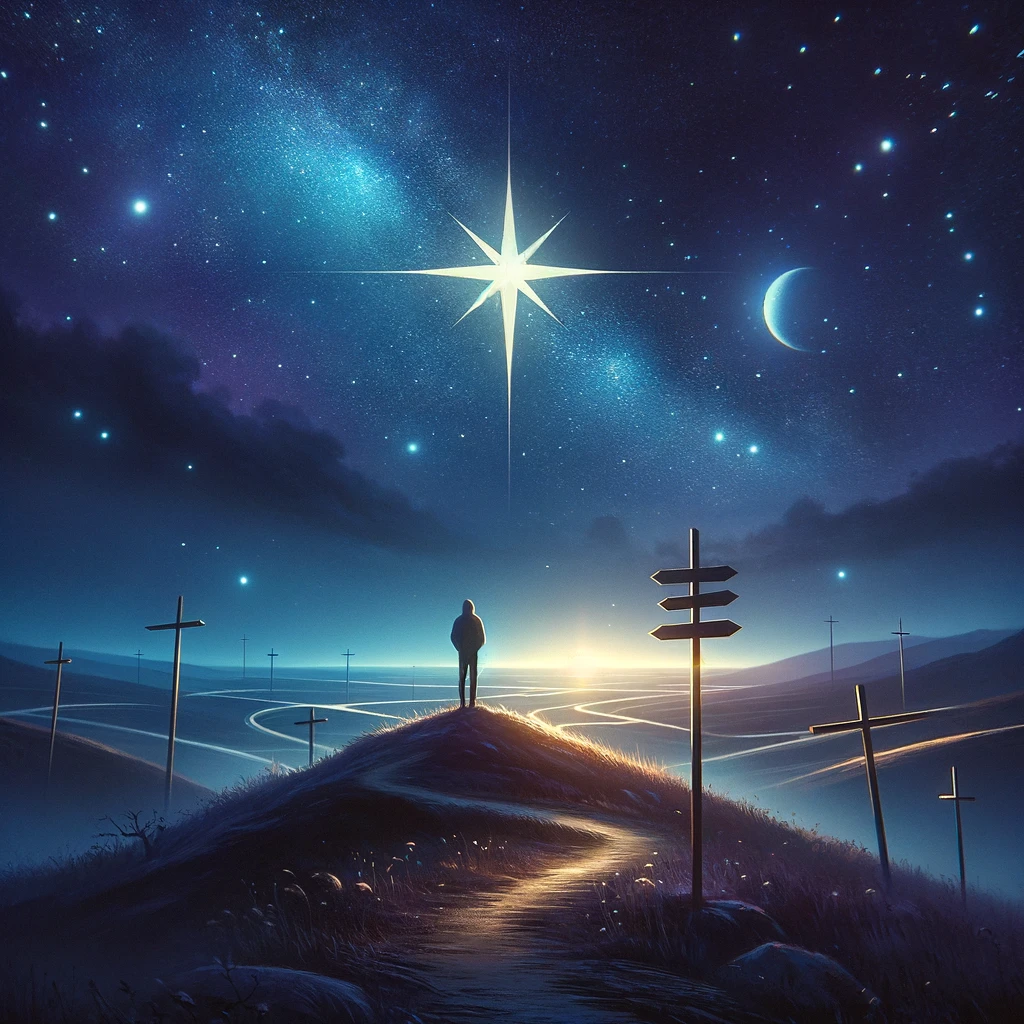 Have you found your North Star?. Imagine life as a grand feast, where ...