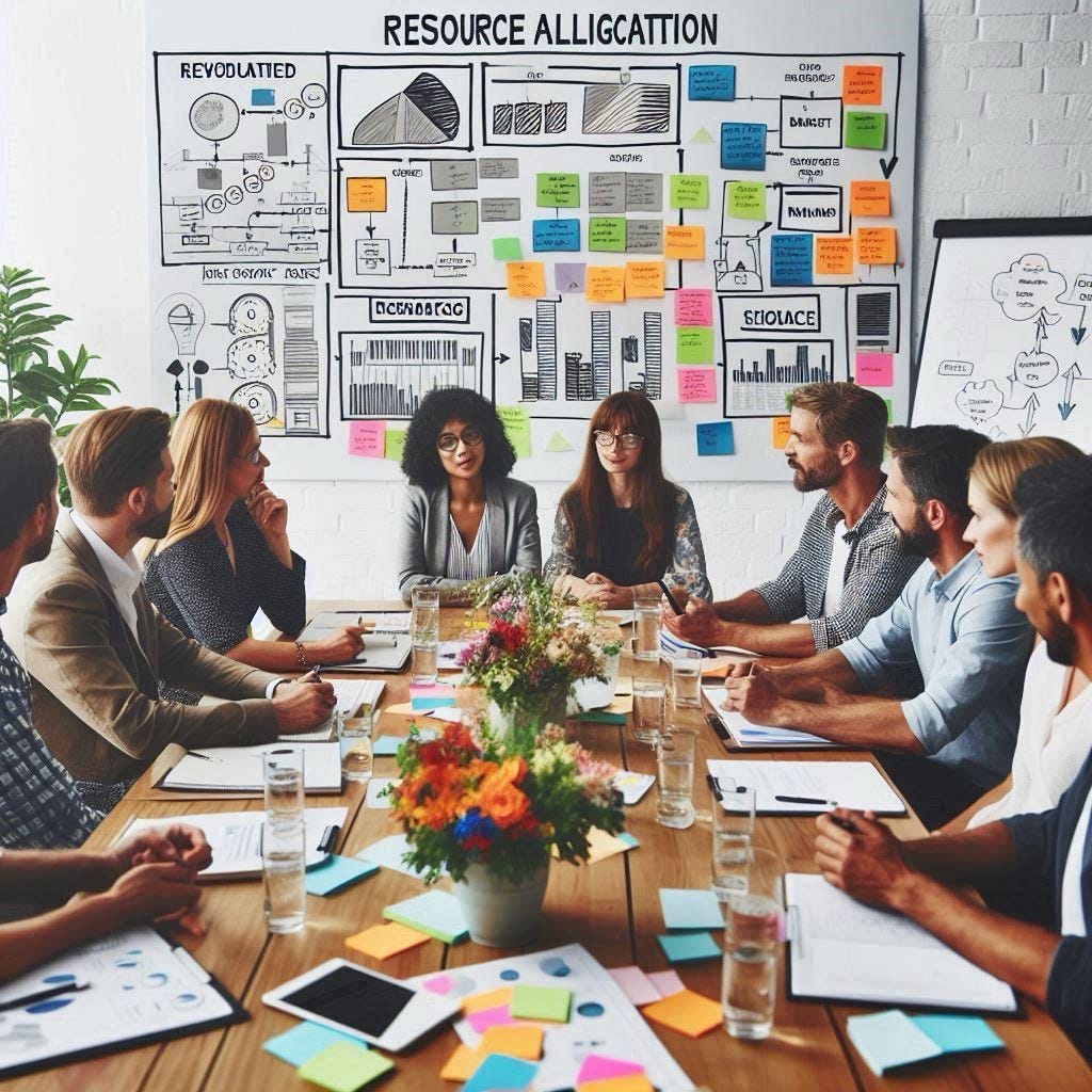 How did Manouchehr optimize resource allocation in his projects? | by ...