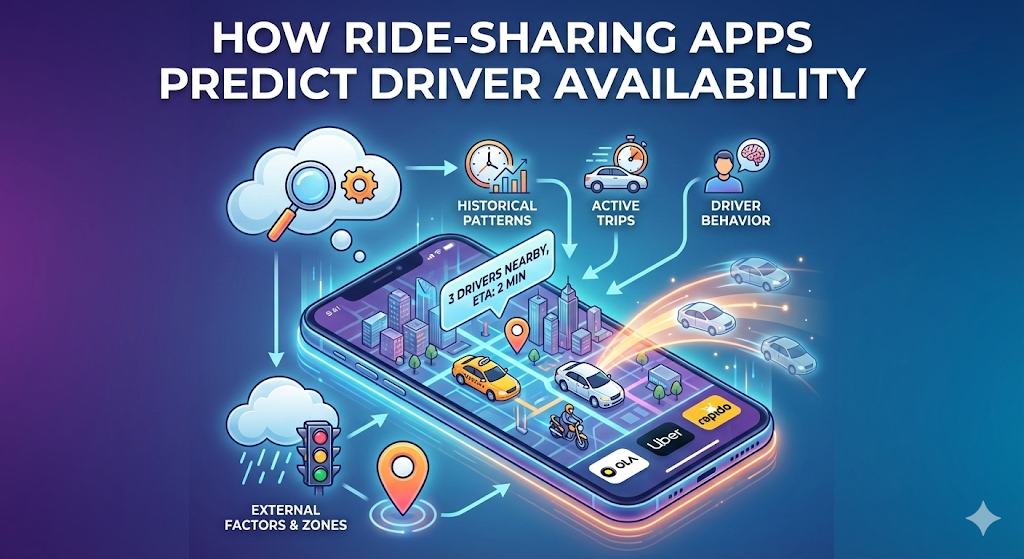 How Ride-Sharing Apps Predict Driver Availability | by Bhargavi Guddati ...