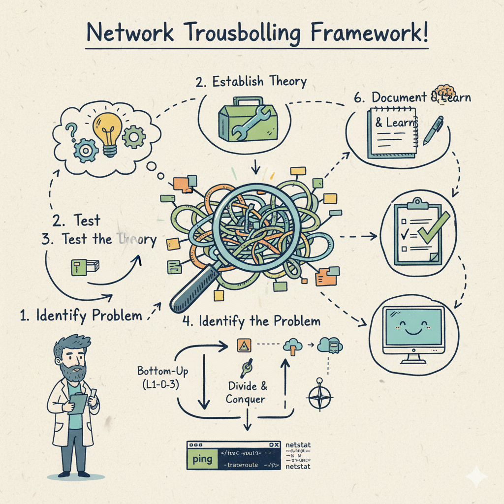 Network Troubleshooting Framework | by Pooja Sharma | T3CH | Medium