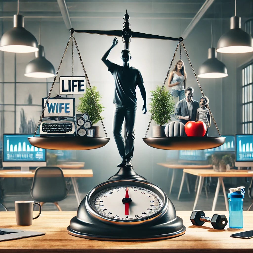 The Lie of Work-Life Balance. Why You Can’t Have It All | by Oliver Hayse | Dec, 2024 | Medium