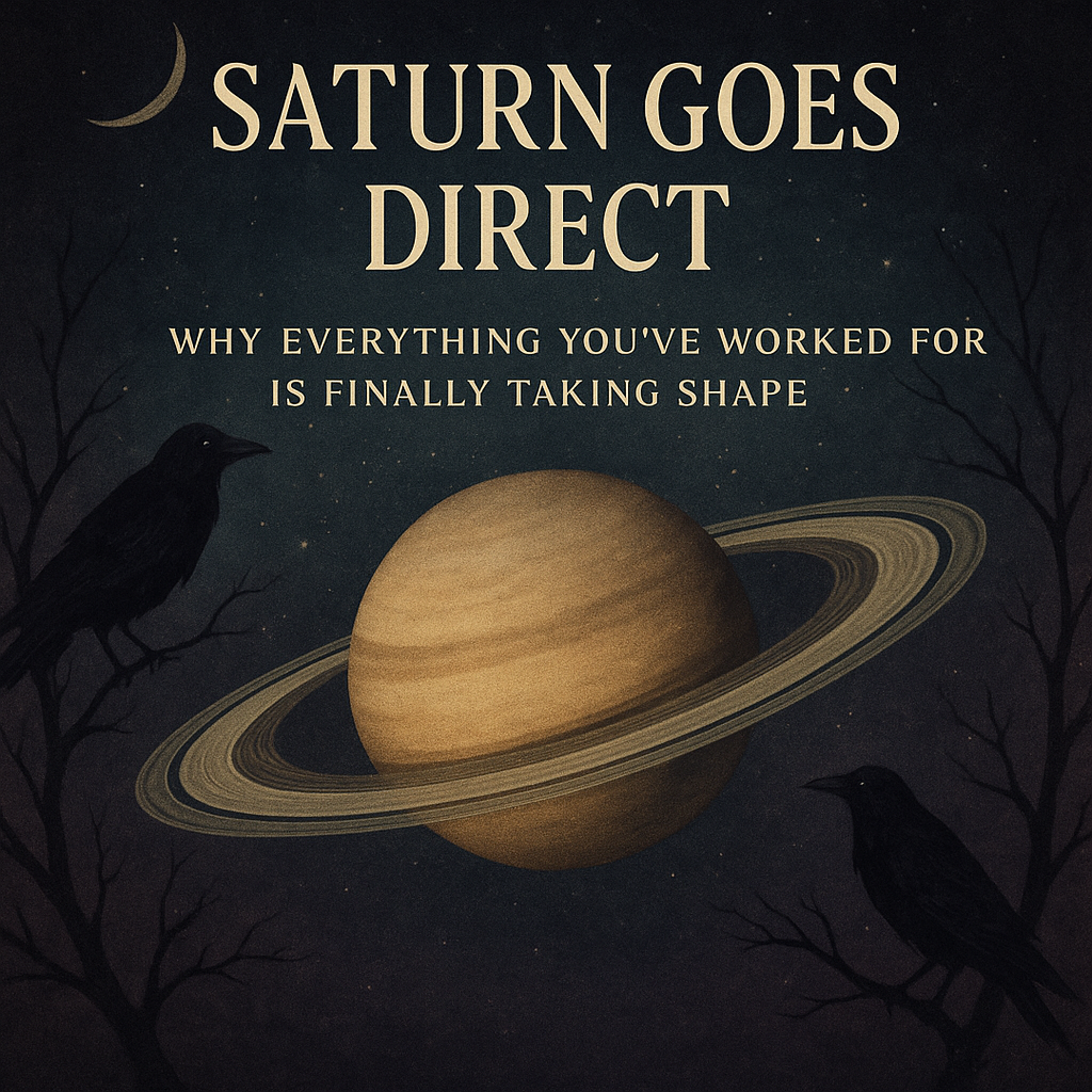 Saturn Goes Direct. Why Everything You’ve Worked For Is… | by Sue ...
