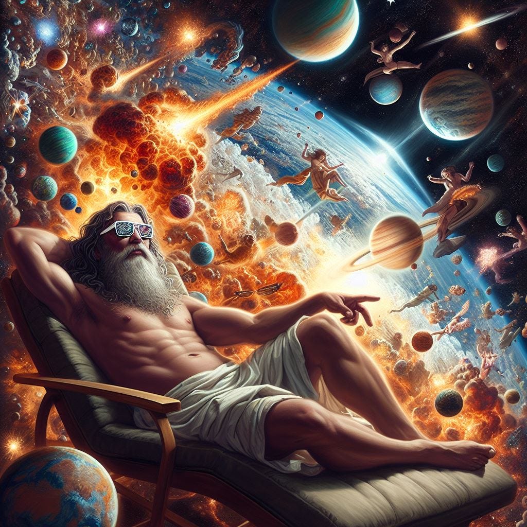 One Second in the Life of The Creator | by Dan Vecchio | Slow News Day ...