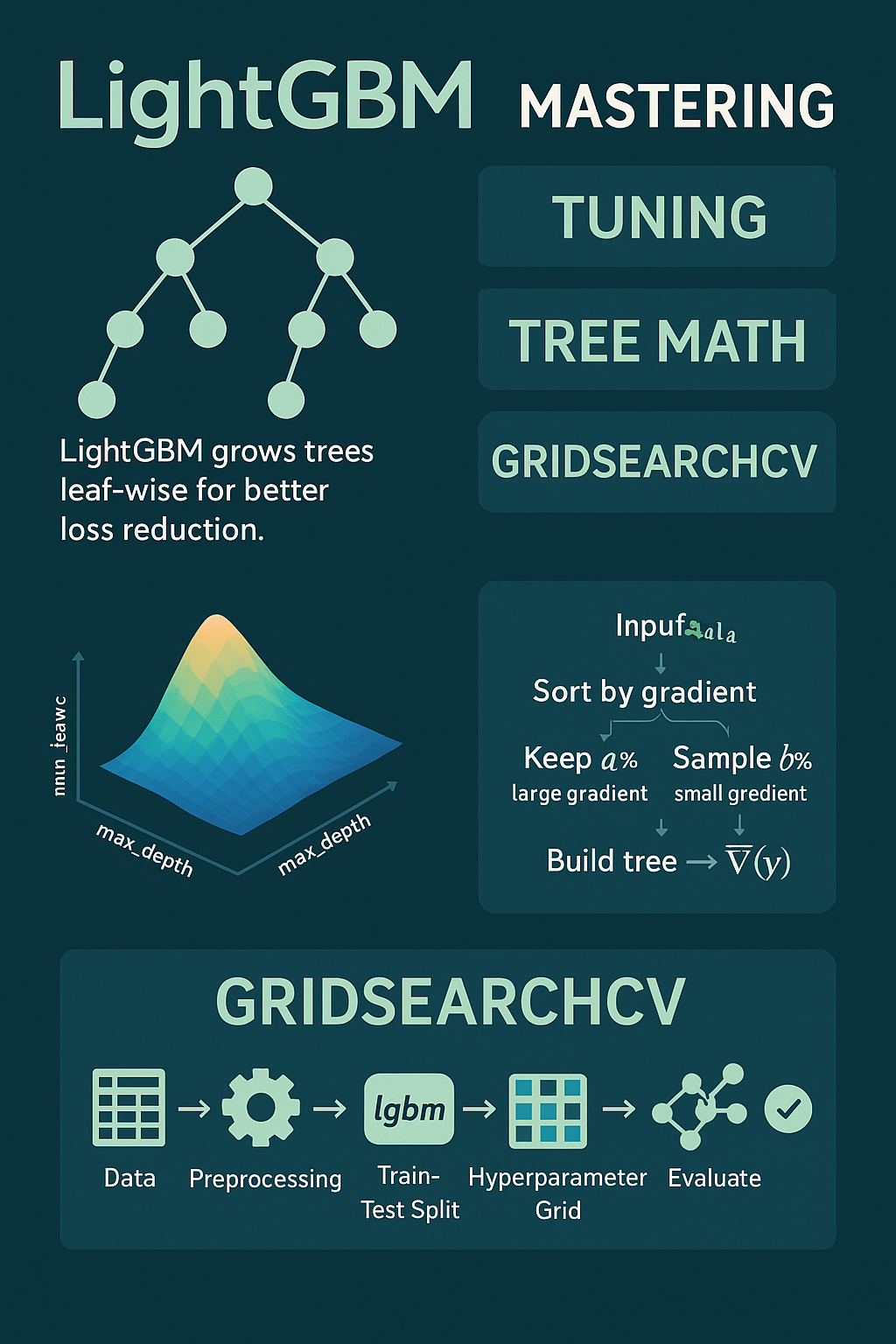 Mastering LightGBM: Advanced Guide to Tuning, Tree Math & GridSearchCV ...