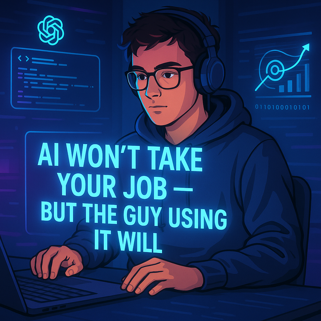“AI Won’t Take Your Job — But the Guy Using It Will” | by Vatsal Mishra | May, 2025 | Medium