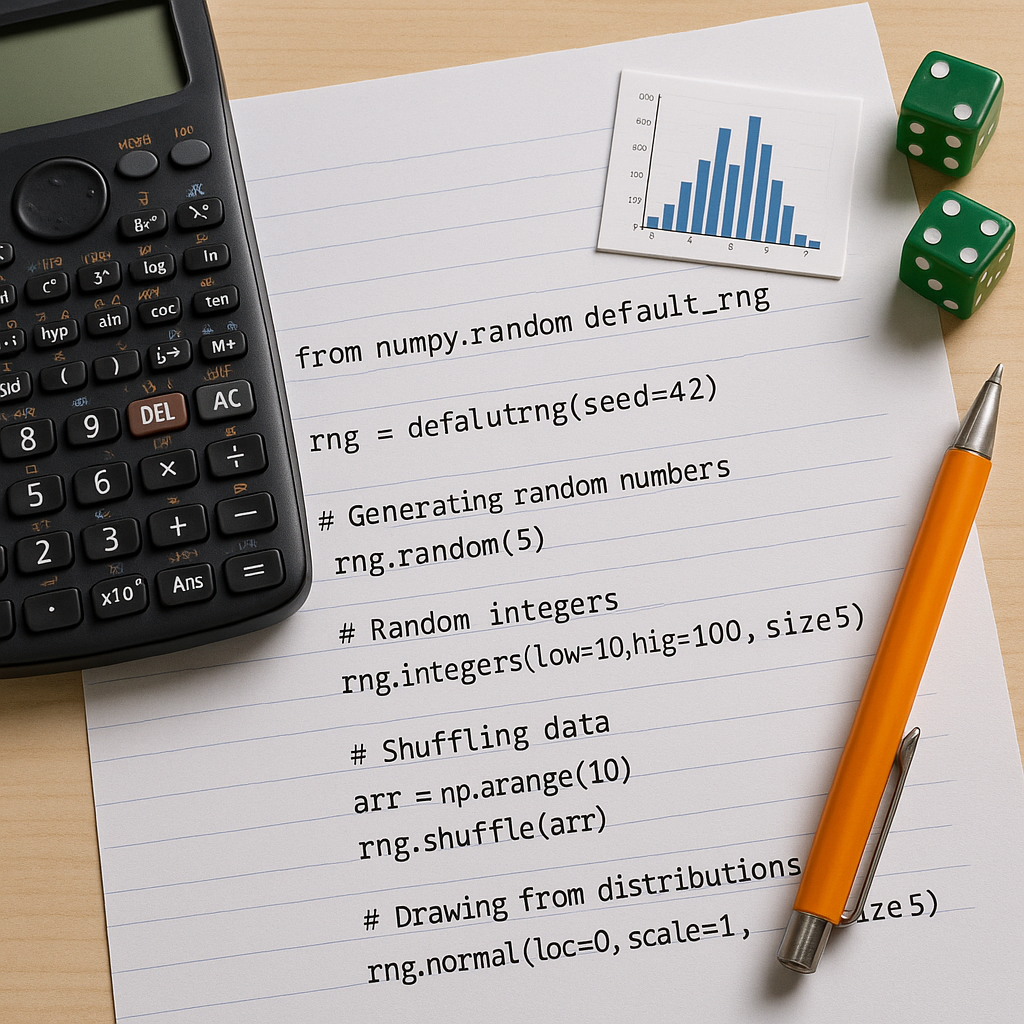 `default_rng in NumPy: The New Standard for Randomness | by Prathik C | Python in Plain English