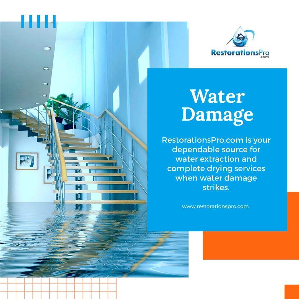Water Damage Restoration Services - Restorationspro - Medium