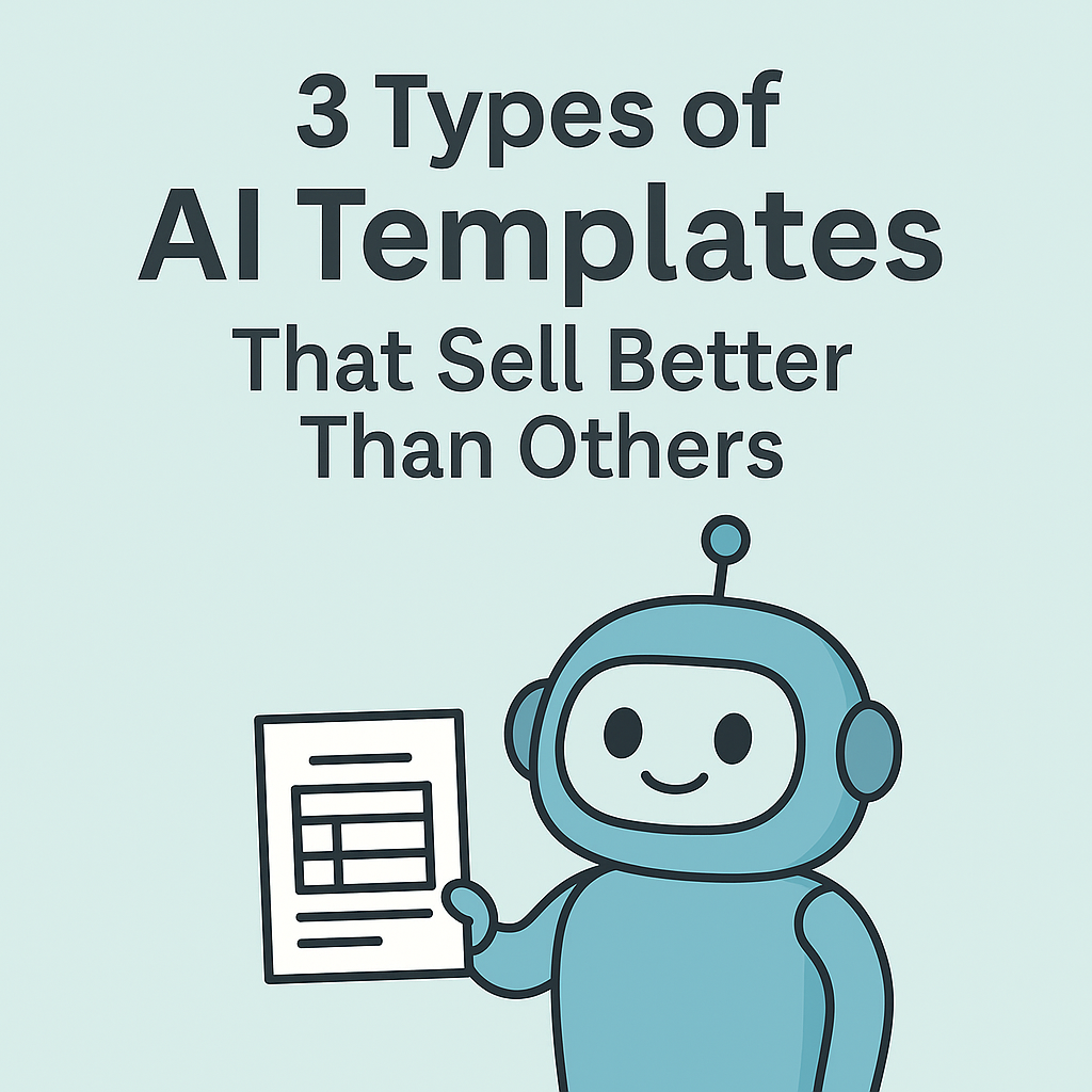 3 Types of AI Templates That Sell Better Than Others | by BuildWithGPT ...