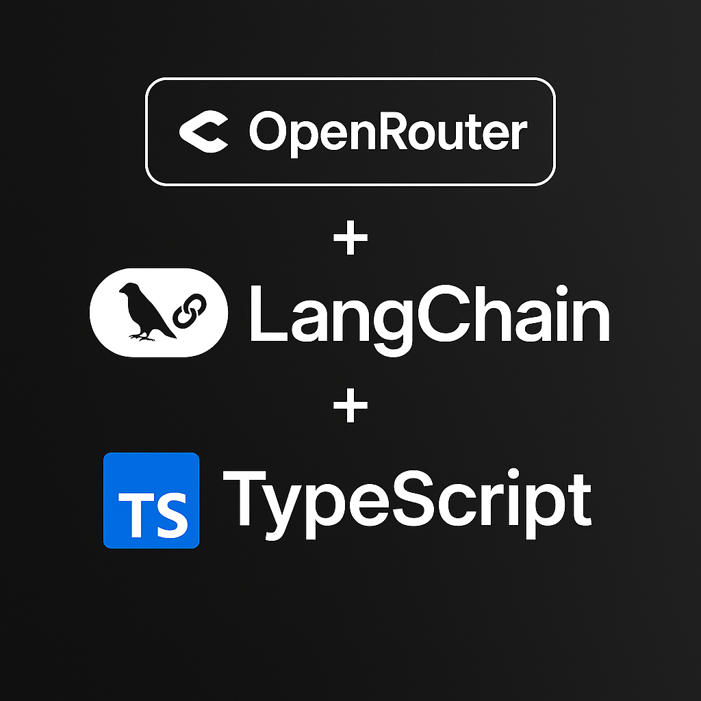 OpenRouter with LangChain in TypeScript | by Sourav G | Medium