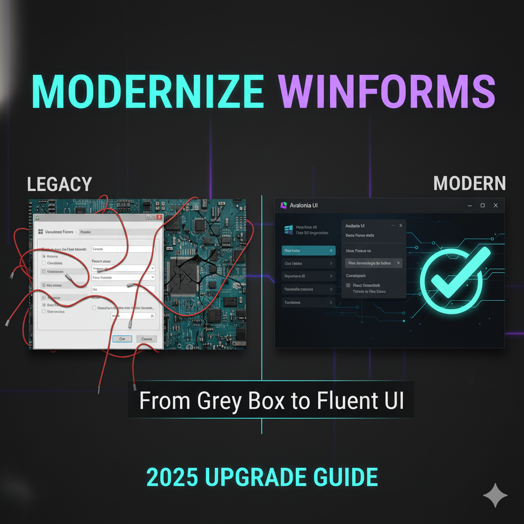 The Full Rewrite Lie: How to Modernize Legacy WinForms in 2025 | by ...