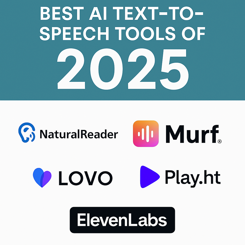 Discover the Top 5 Best AI Text-to-Speech Tools of 2025 | by VieMind ...