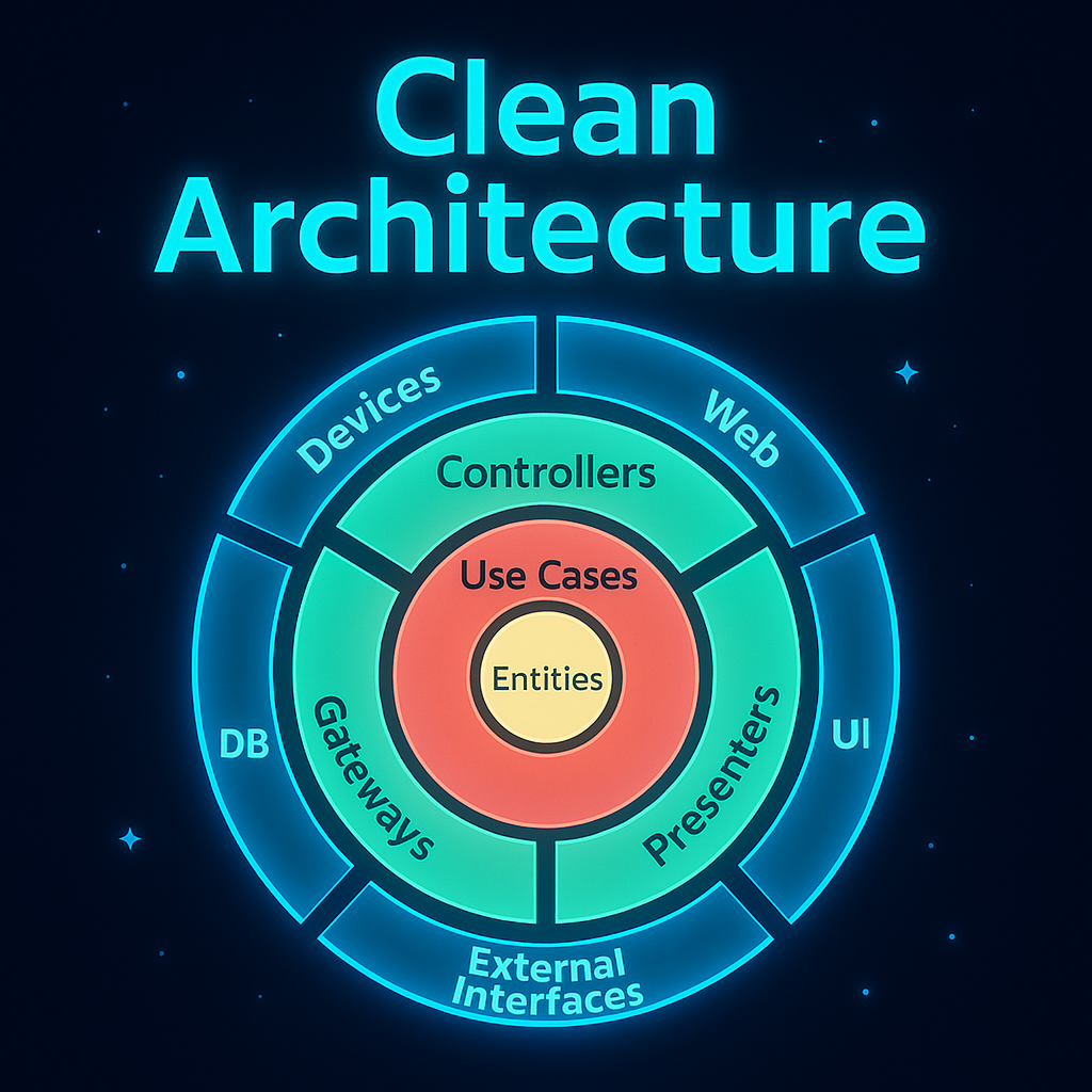Clean Architecture: The Four Concentric Circles Explained | by Horse ...