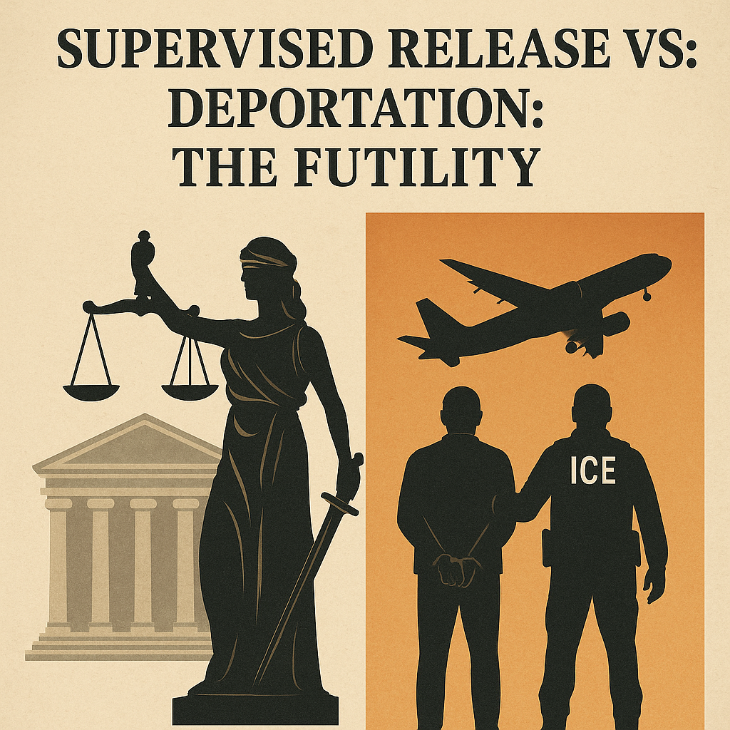 The Defense Case: Why Supervised Release is Futile for Deportable ...