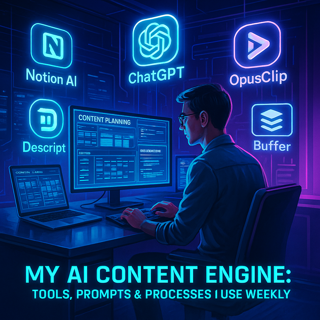 My AI Content Engine: Tools, Prompts & Processes I Use Weekly | by ...