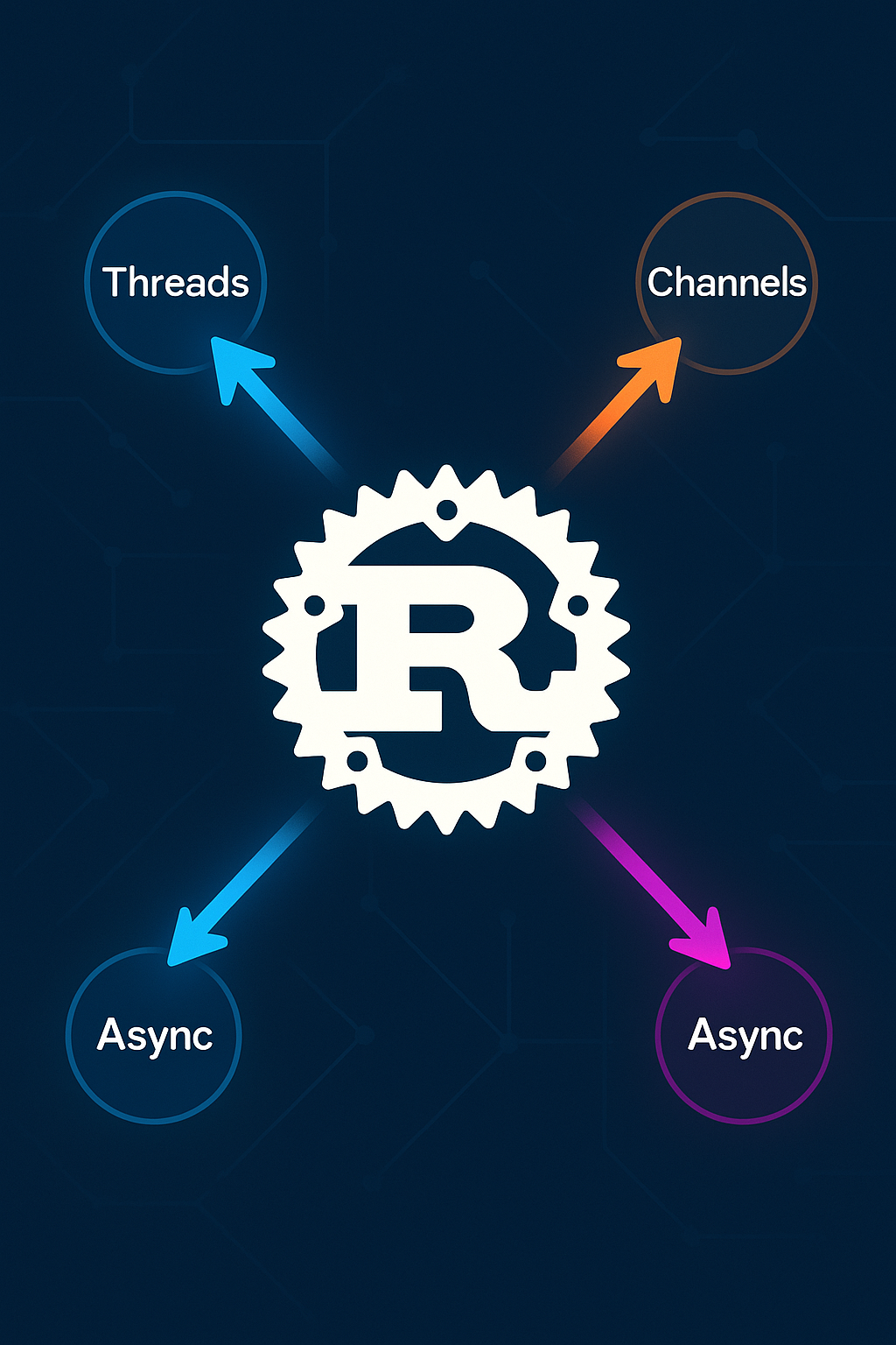 Concurrency Made Safe: Threads, Channels, and Async in Rust | by Agung Putra Pasaribu | Medium