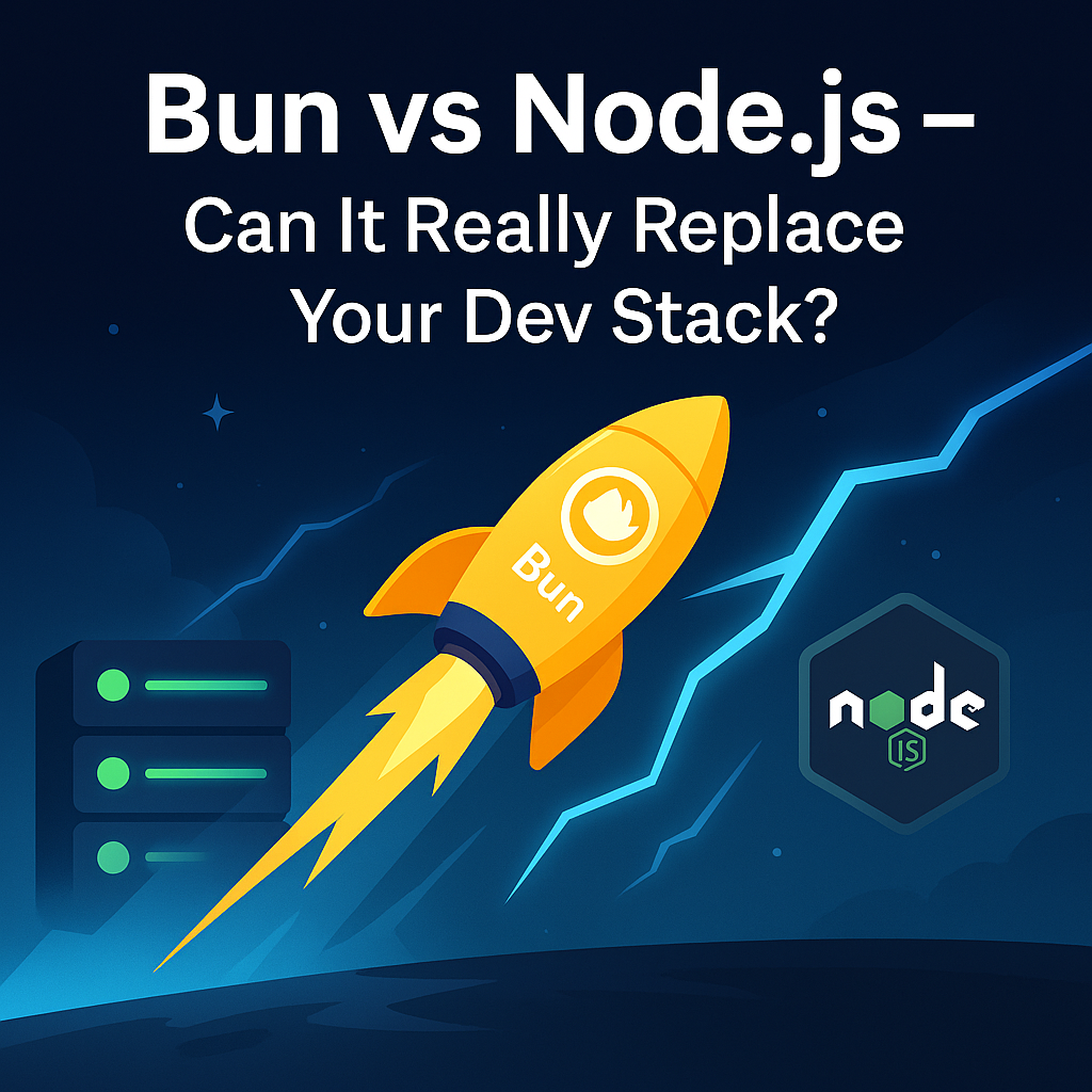 🚀 Bun vs Node.js — Can It Really Replace Your Dev Stack? | by bbang | May, 2025 | Medium