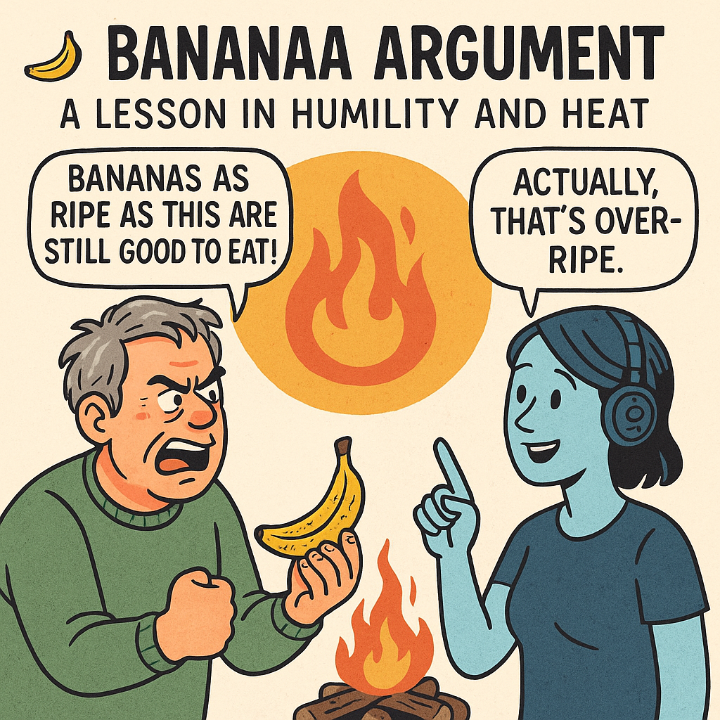 🍌 The Banana Argument: A Lesson in Humility and Heat | by Dominic ...