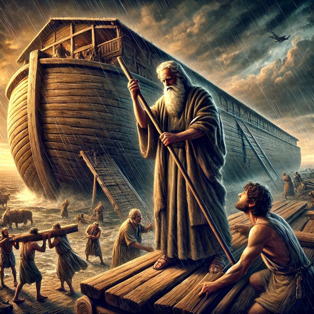 6–4: The story of Noah teaches us that salvation is a COOPERATIVE ...