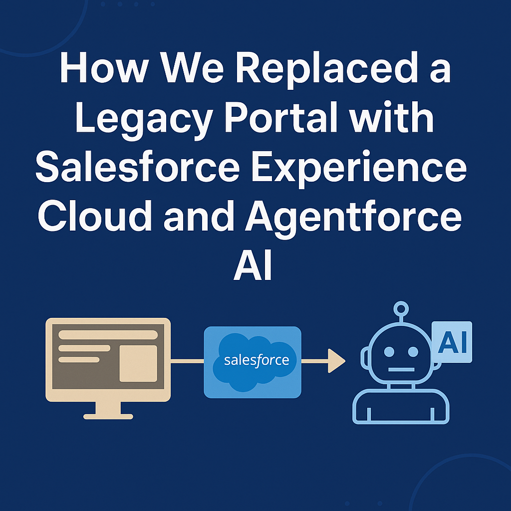How We Replaced a Legacy Portal with Salesforce Experience Cloud and Agentforce AI | by Mani ...