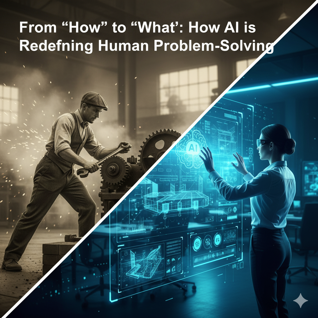 From “How” to “What”: How AI is Redefining Human Problem-Solving | by Rathinasabapathy ...