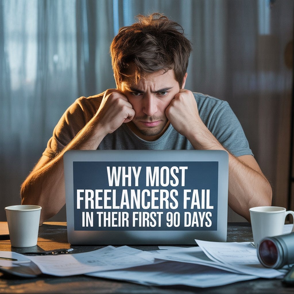 Why Most Freelancers Fail in Their First 90 Days | by Muhammad Nouman ...