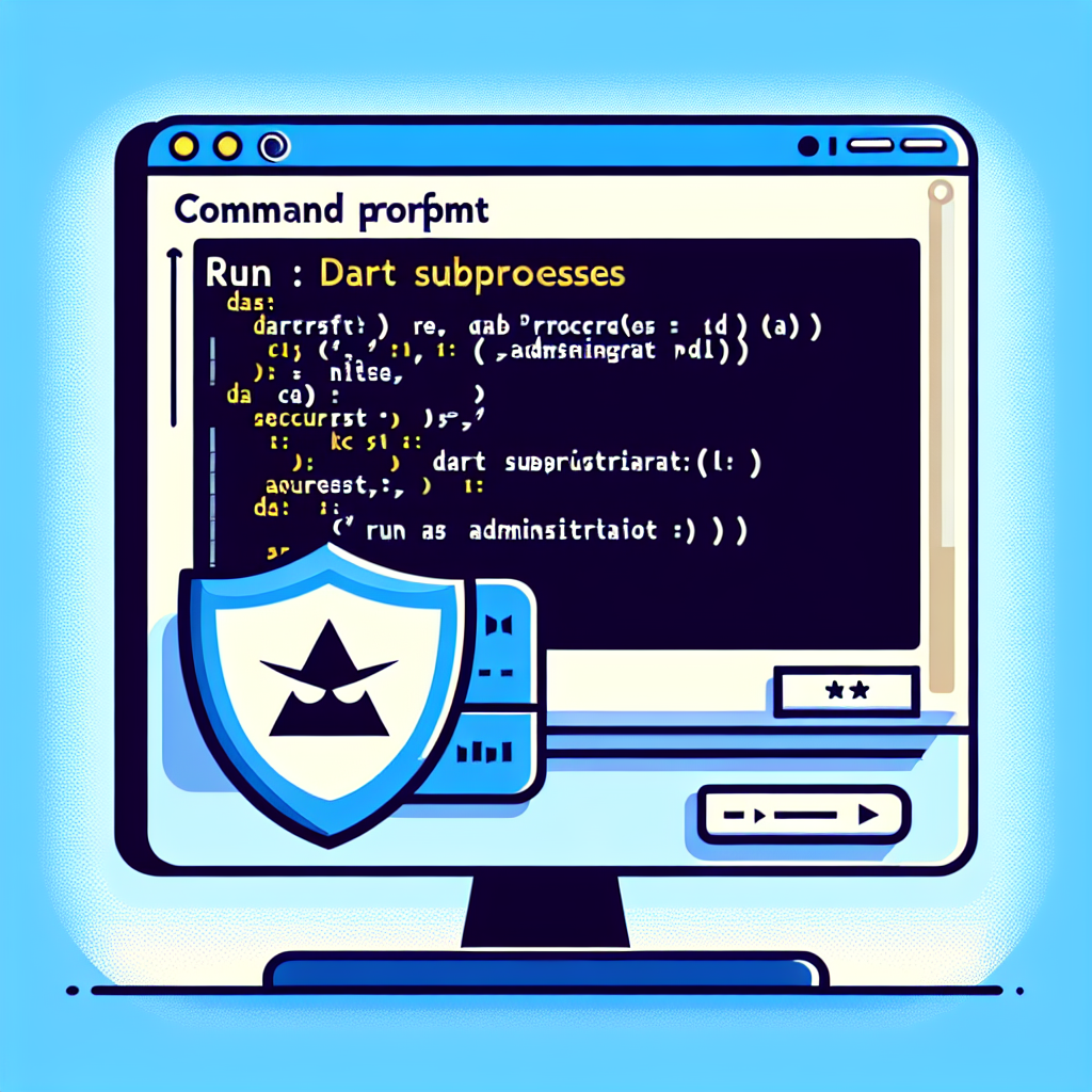 Running Dart Subprocesses as Administrator on Windows | by Denis ...