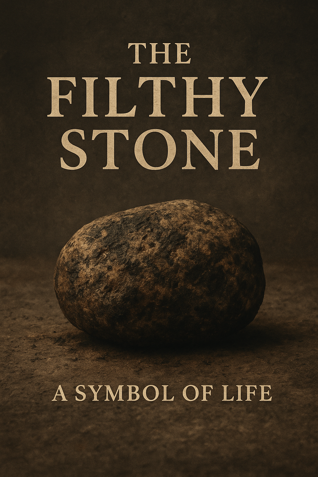 Filthy Stone -Symbol of Life. A stone is one of the oldest, simplest ...