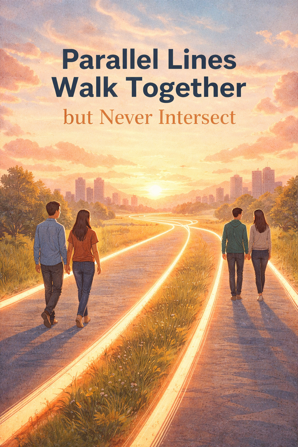 Parallel Lines Walk Together but Never Intersect | by Aadarsh Shumsher ...