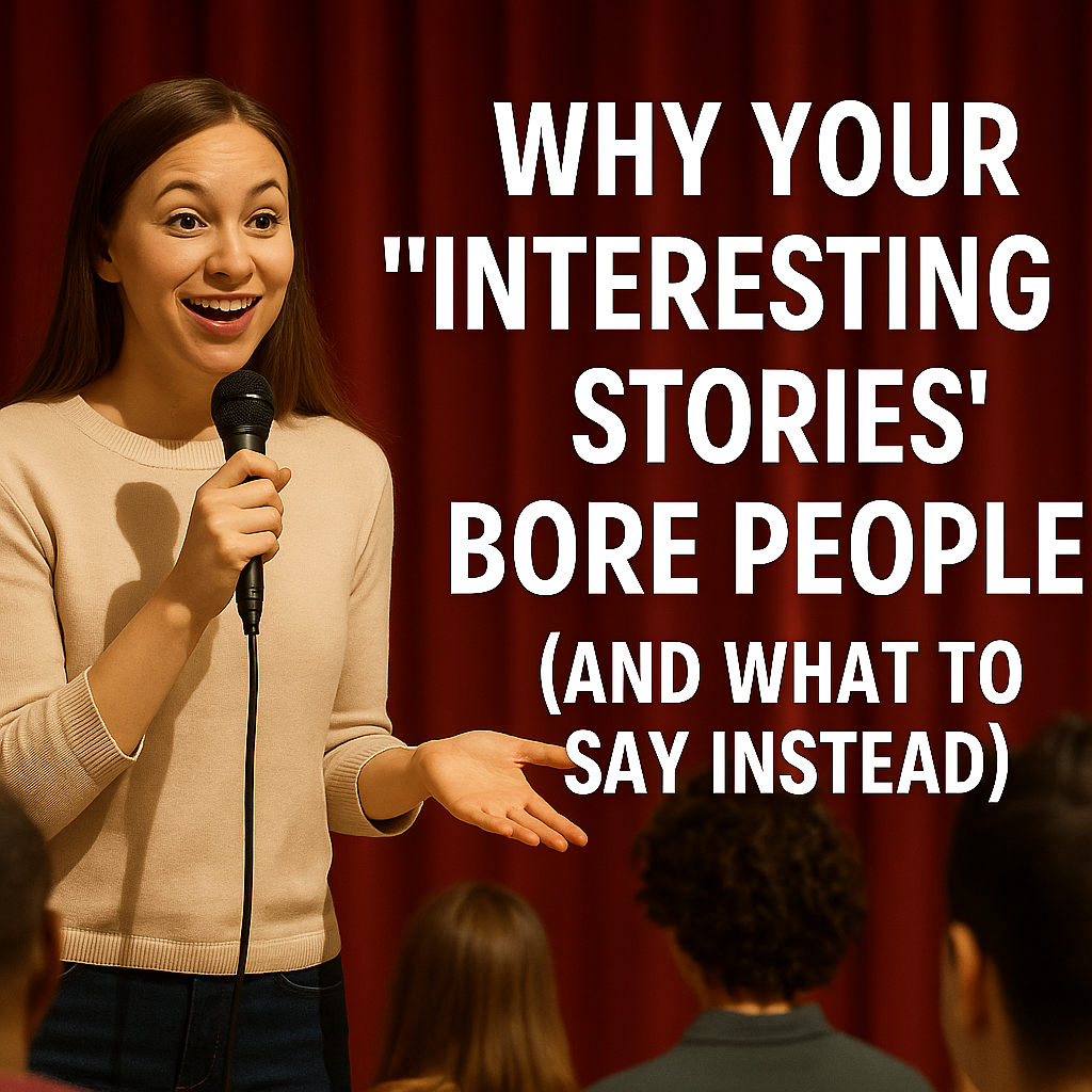 Why Your ‘Interesting Stories’ Bore People (And What to Say Instead ...