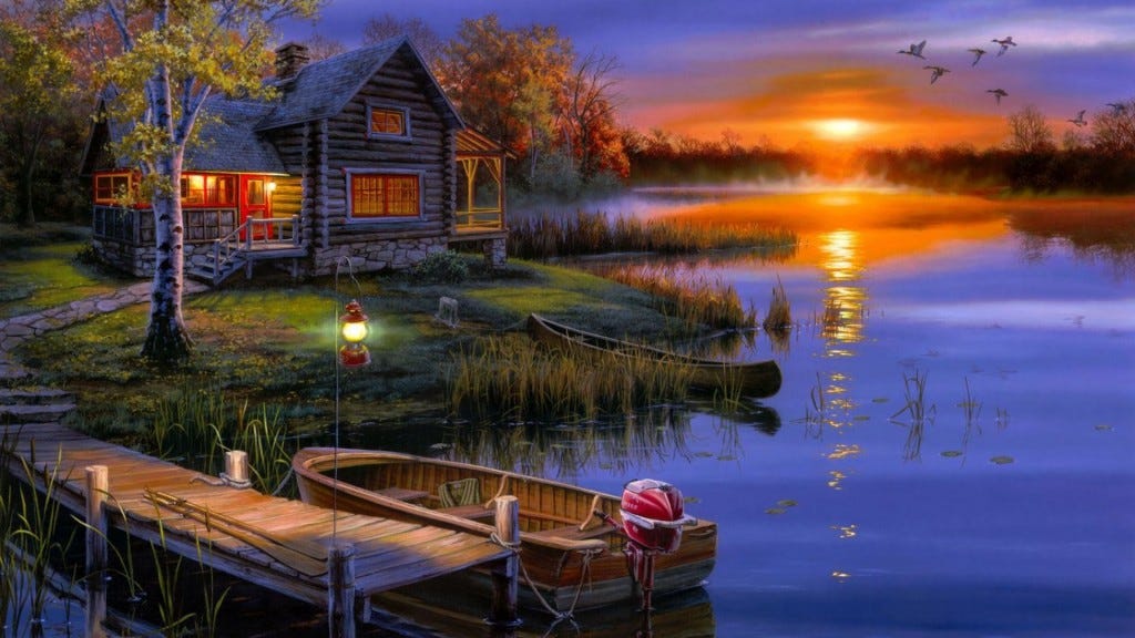 The Old Lake House: A Short Story. | by R M | Creations of the Mind ...