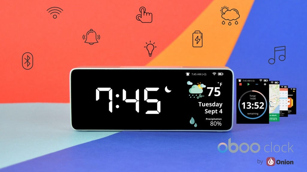 Onion’s Oboo Is an Omega2-Based Smart Clock | by Jeremy S. Cook | Medium