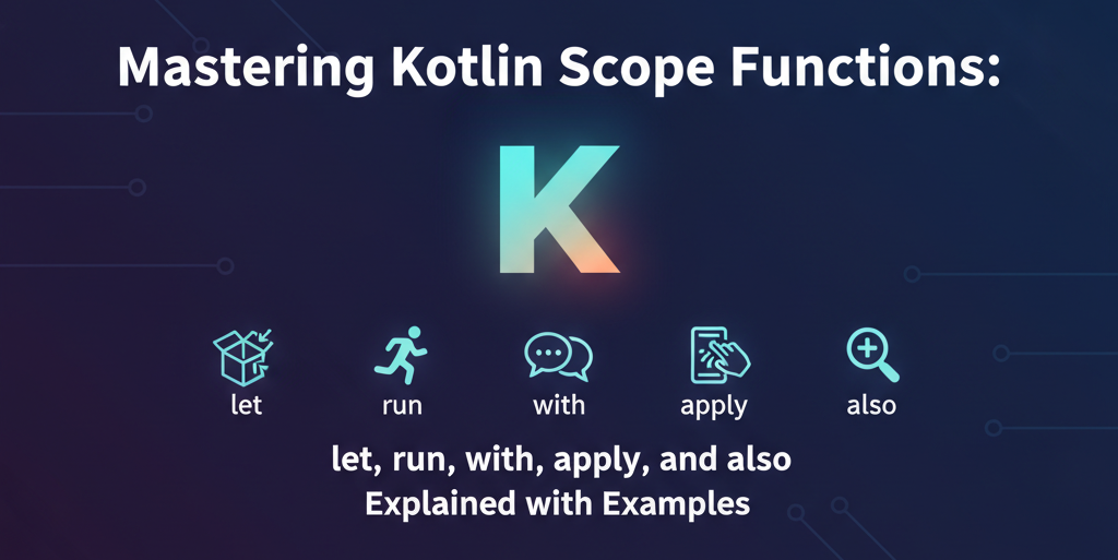 Mastering Kotlin Scope Functions: let, run, with, apply, and also ...