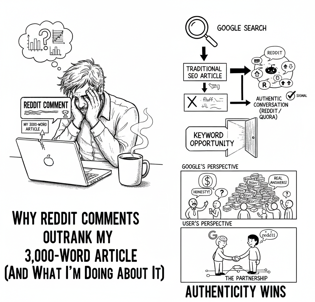 Why Reddit Comments Outrank My 3,000-Word Article (And What I’m Doing ...