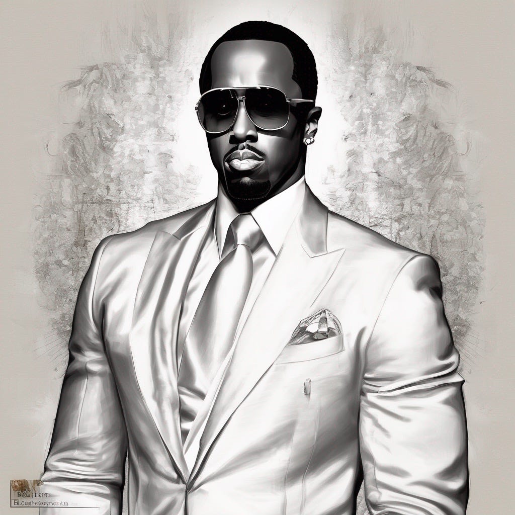 Sean “Diddy” Combs White-Linen Party’s Celebrities and Entertainers ...