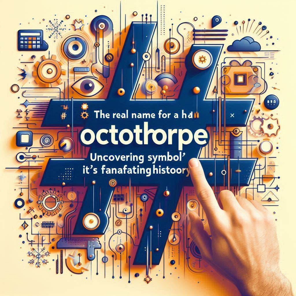 The Real Name for a Hashtag is an Octothorpe: Uncovering the Symbol’s Fascinating History | by ...