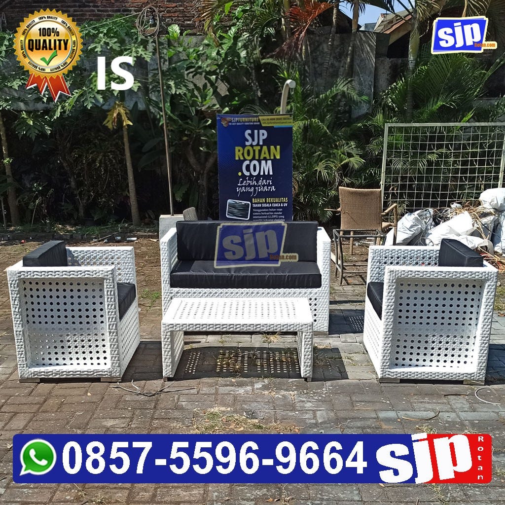 jual sofa rotan elegan, harga sofa rotan plastik kursi | by Jual Sofa ...