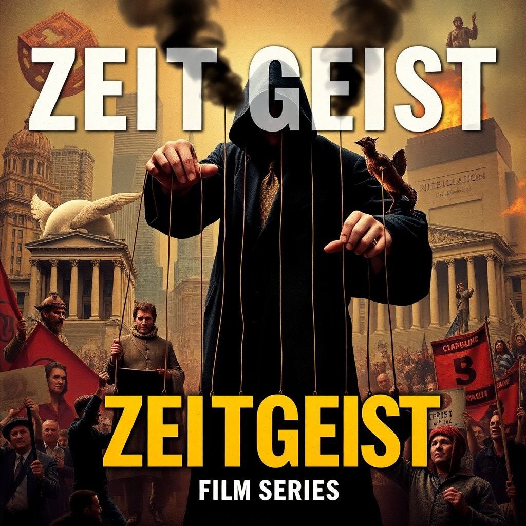 “Zeitgeist” Film Series. Peter Joseph’s “Zeitgeist” film series… | by gab1930s | Medium