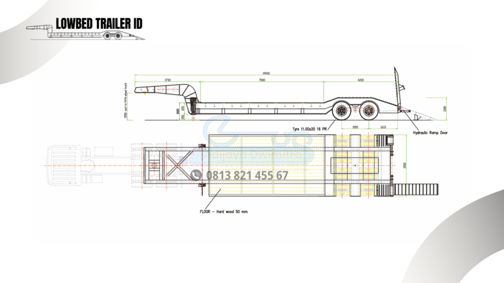 Desain lowbed trailer Bogor Klik lowbedtrailer.id | by Soto Koya ...
